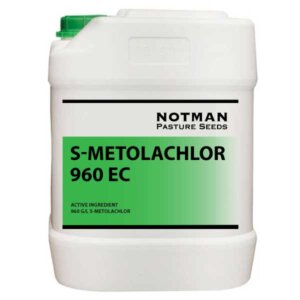 S-METOLACHLOR 960 - Notman Pasture Seeds Australia