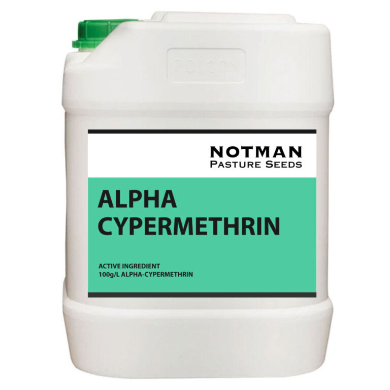 Alpha Cypermethrin 100EC - Notman Pasture Seeds Australia