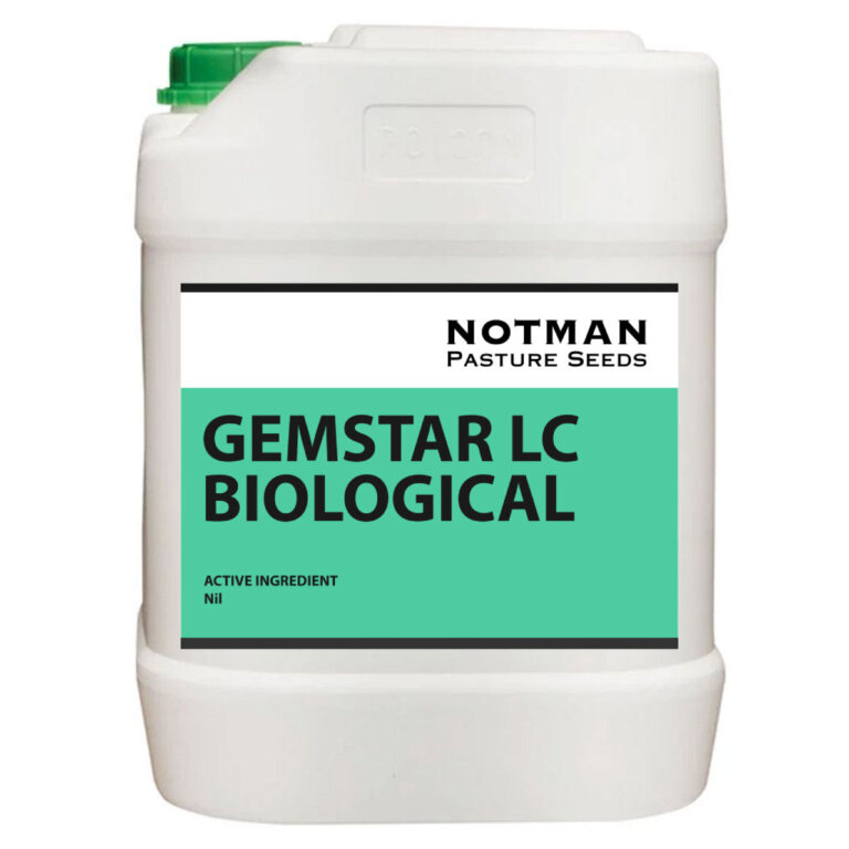 Gemstar Biological Insecticide - Notman Pasture Seeds Australia